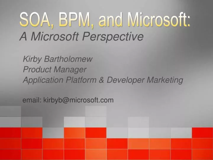 PPT - A Microsoft Perspective PowerPoint Presentation, free download ...