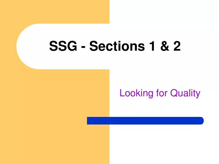 PPT - SSG - Sections 1 & 2 PowerPoint Presentation, free download - ID ...