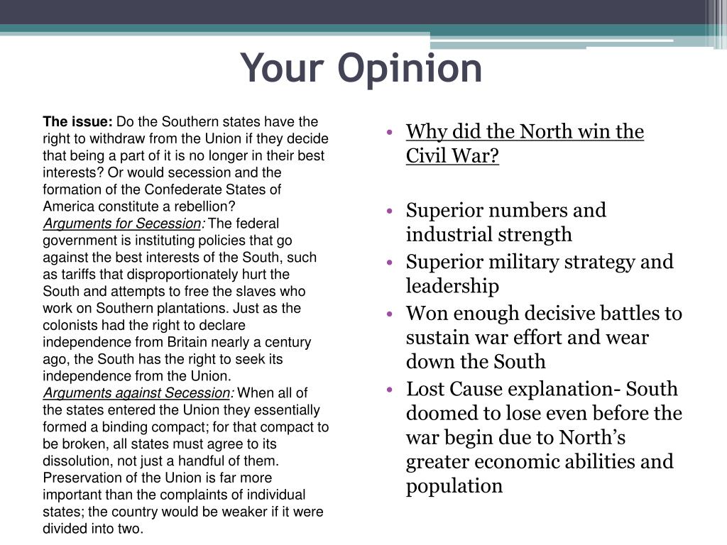PPT - The Civil War (1861-1865) PowerPoint Presentation, free download ...