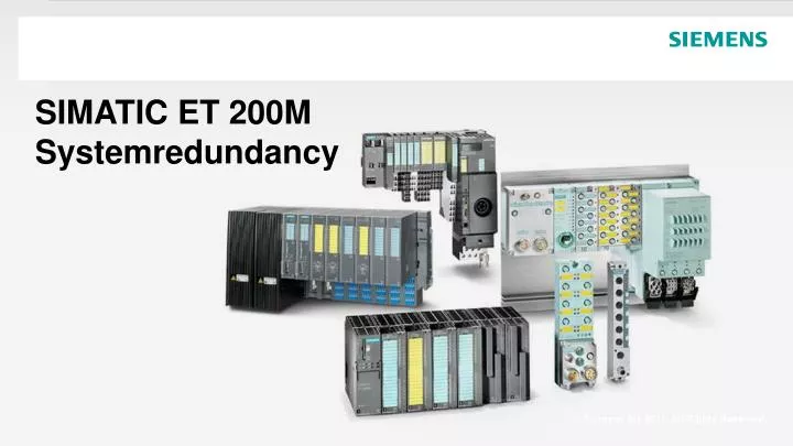 PPT - SIMATIC ET 200M Systemredundancy PowerPoint Presentation, free ...