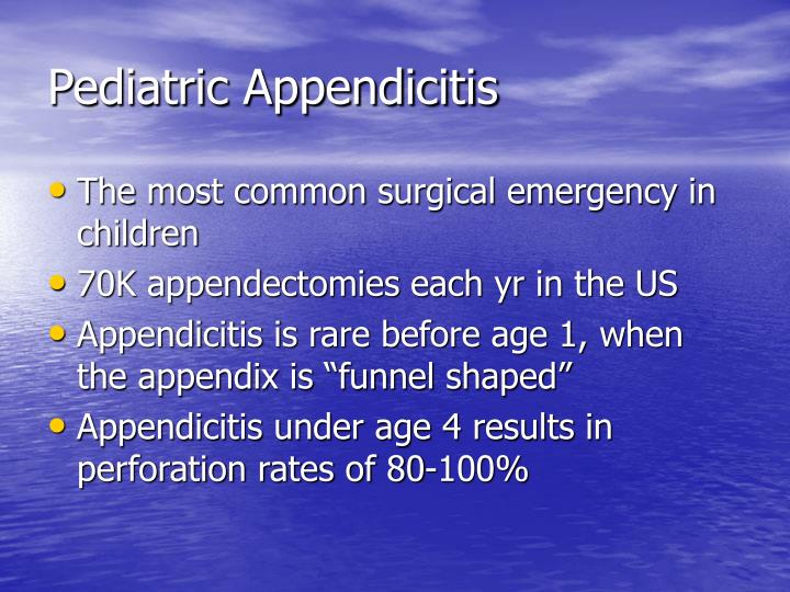 PPT - Pediatric Appendicitis A Clinical Pathway PowerPoint Presentation ...
