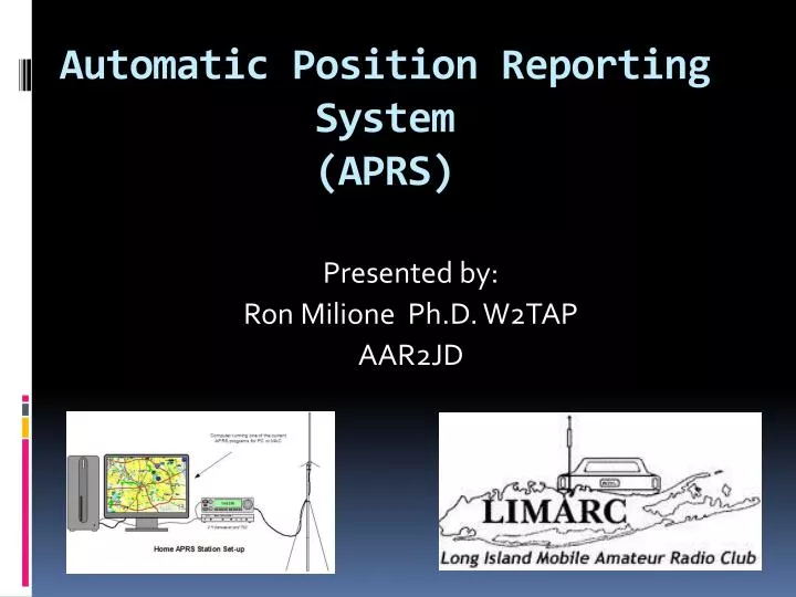 PPT - Automatic Position Reporting System (APRS) PowerPoint ...