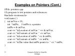 PPT - Pointers in C++ PowerPoint Presentation - ID:3949357