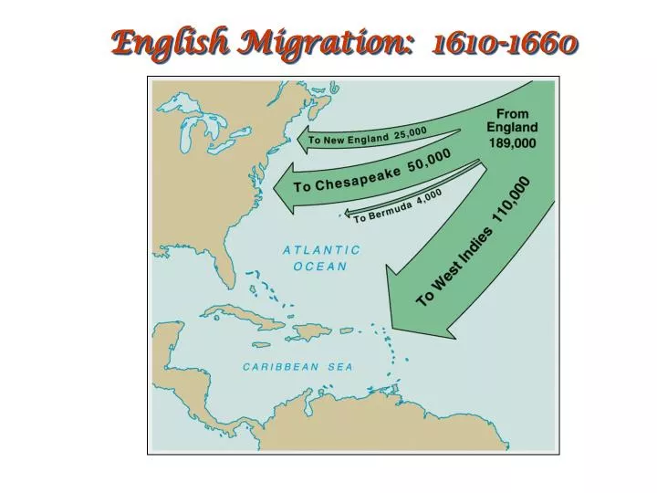 PPT - English Migration: 1610-1660 PowerPoint Presentation, free ...