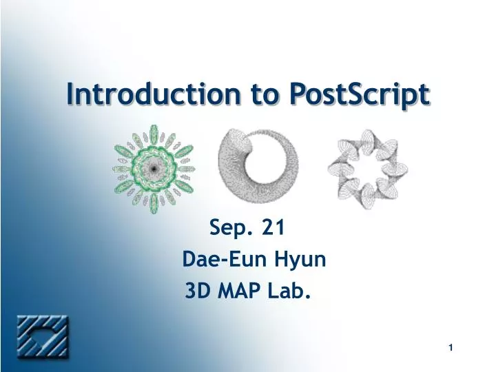 PPT - Introduction to PostScript PowerPoint Presentation, free download ...