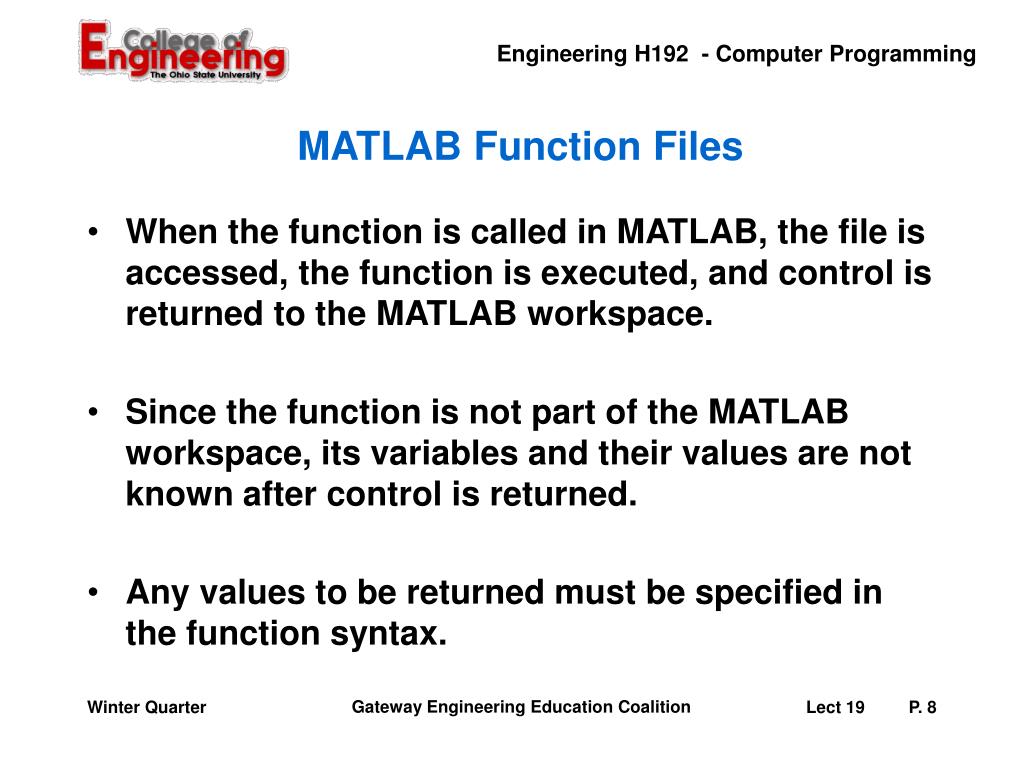 PPT - MATLAB: Script and Function Files PowerPoint Presentation, free ... PPT - MATLAB: Script and Function Files PowerPoint Presentation, free ...