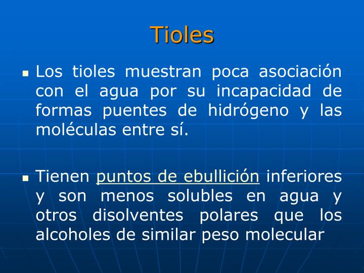 PPT - SEMANA 19 y 20 ALCOHOLES, FENOLES, TIOLES Y ÉTERES Capítulo 13 ...