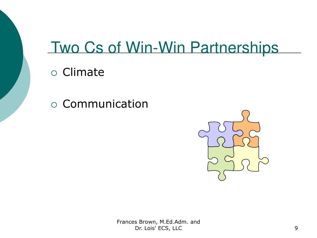 PPT - Designing Reciprocal Partnerships and Win-Win Advisory Committees ...