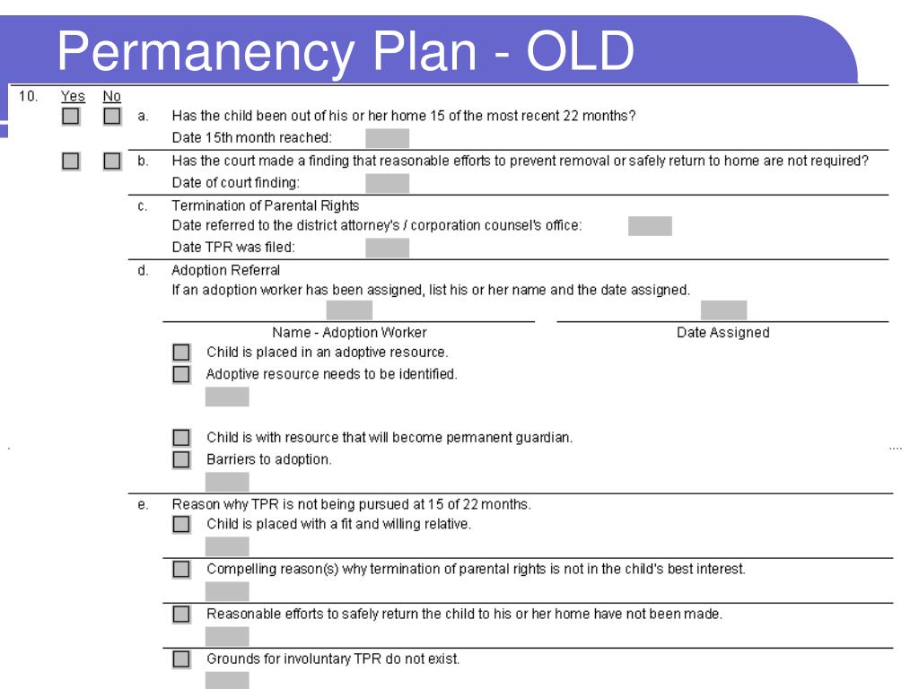 PPT - Adoption and Safe Families Act eWiSACWIS Enhancement PowerPoint ...