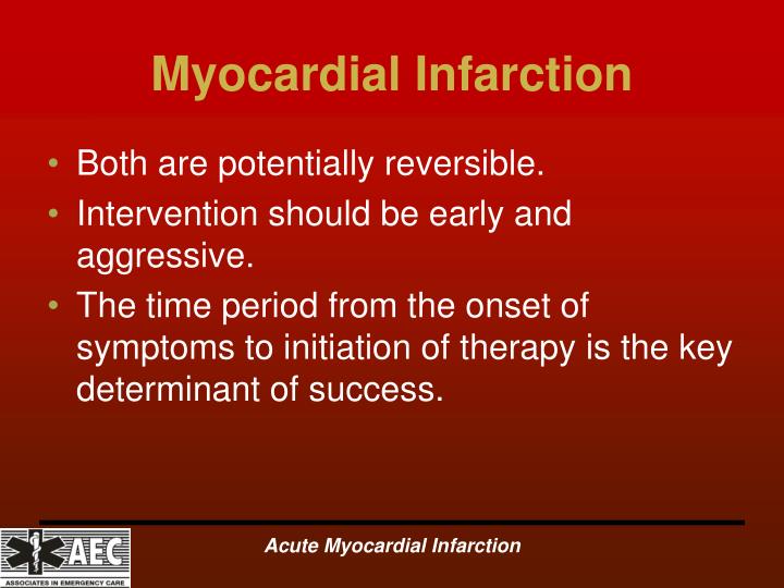 PPT - ACUTE MYOCARDIAL INFARCTION PowerPoint Presentation - ID:3955121