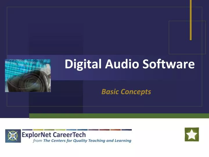 PPT - Digital Audio Software PowerPoint Presentation, free download ...