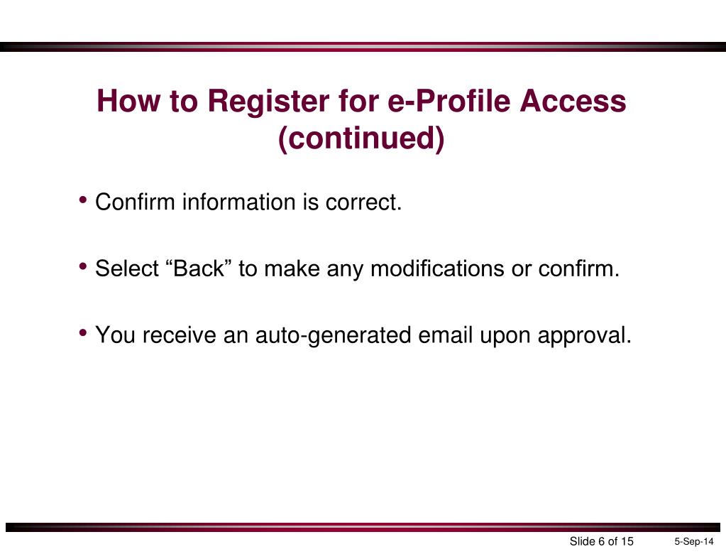 PPT - Electronic Profile (e-Profile) Overview For Commanders January 15 ...