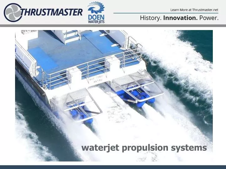 PPT - waterjet propulsion systems PowerPoint Presentation, free ...
