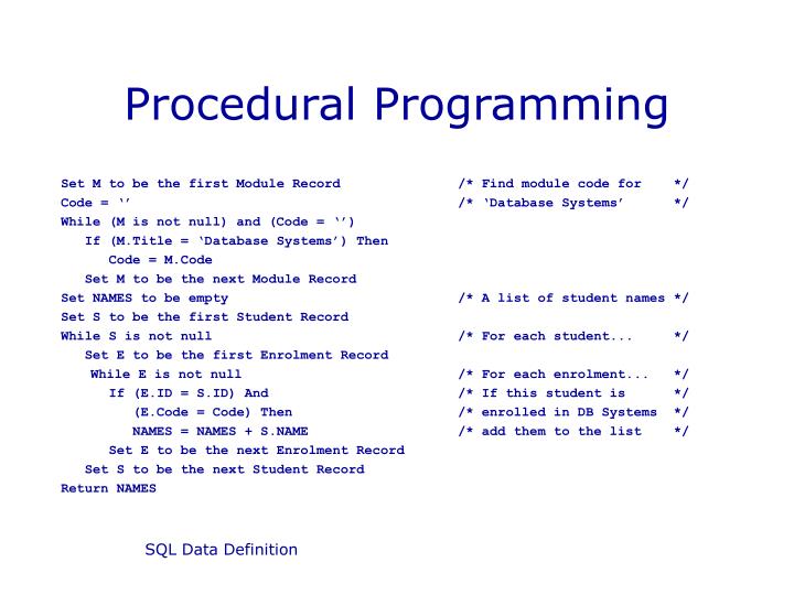PPT - SQL Data Definition PowerPoint Presentation - ID:3957192 PPT - SQL Data Definition PowerPoint Presentation - ID:3957192