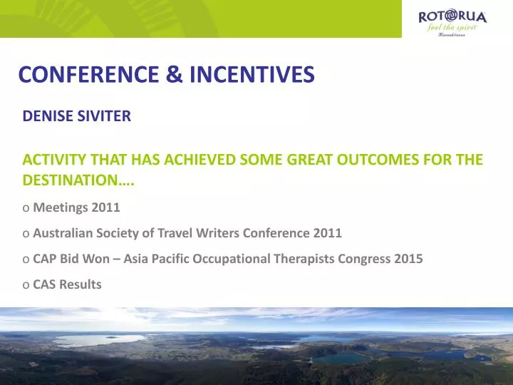PPT - CONFERENCE & INCENTIVES PowerPoint Presentation, free download ...