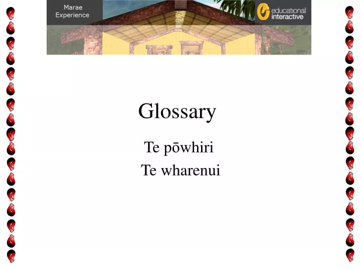 PPT - Glossary PowerPoint Presentation, free download - ID:3958365