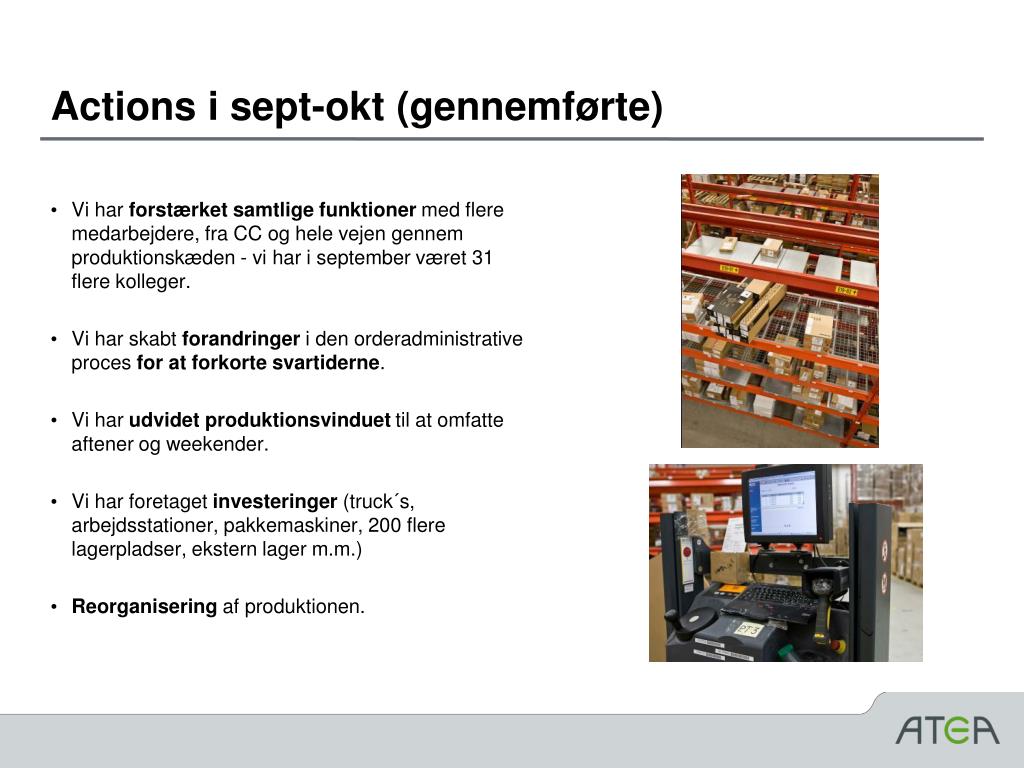 PPT - Velkommen till Atea Logistics Joachim Aronsson PowerPoint ...