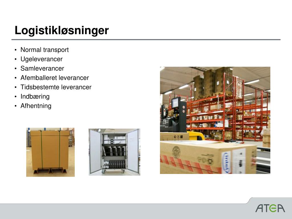 PPT - Velkommen till Atea Logistics Joachim Aronsson PowerPoint ...