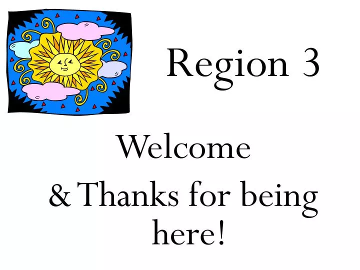 PPT - Region 3 PowerPoint Presentation, free download - ID:3958991