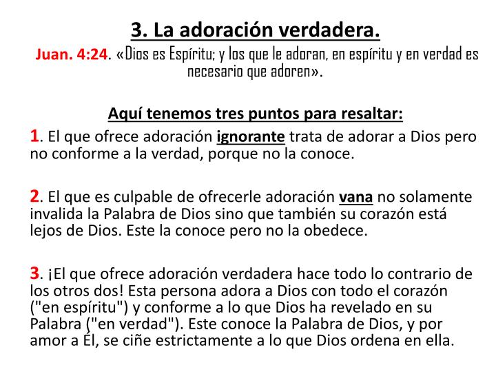 PPT - Texto Bíblico: Juan 4:23,24 PowerPoint Presentation - ID:3959006