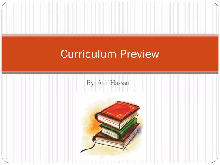 PPT - Curriculum Preview PowerPoint Presentation, free download - ID ...
