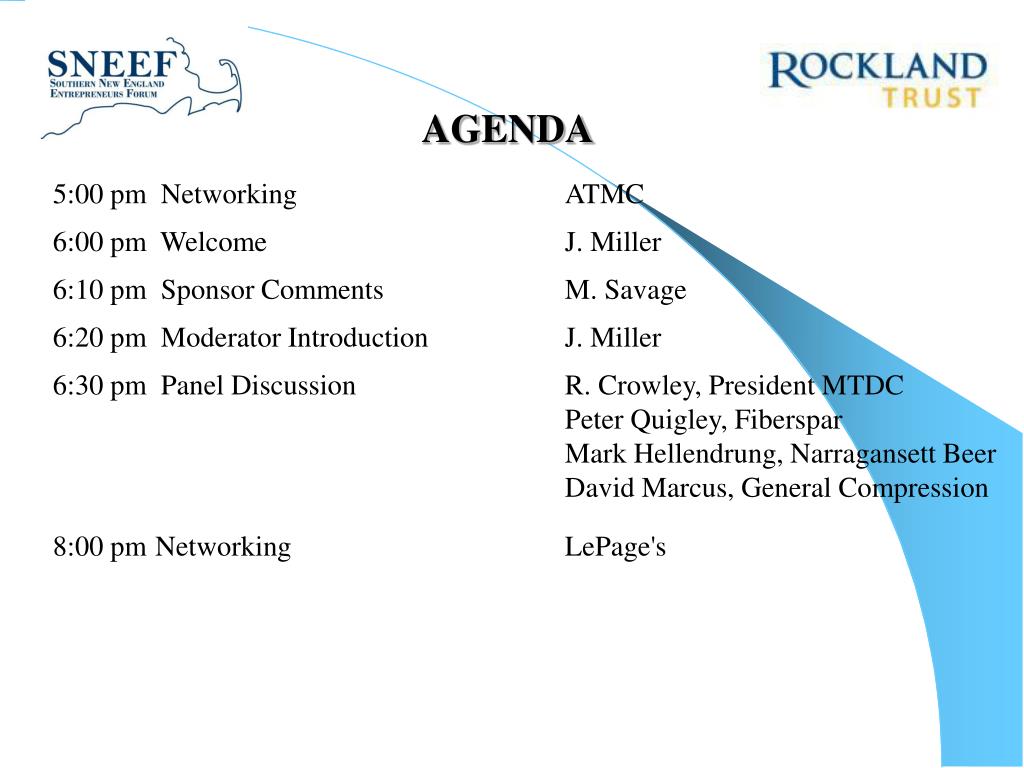 PPT - Southern New England Entrepreneurs Forum SNEEF PowerPoint ...