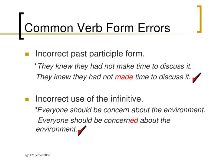 PPT - Verb Forms PowerPoint Presentation - ID:3960264