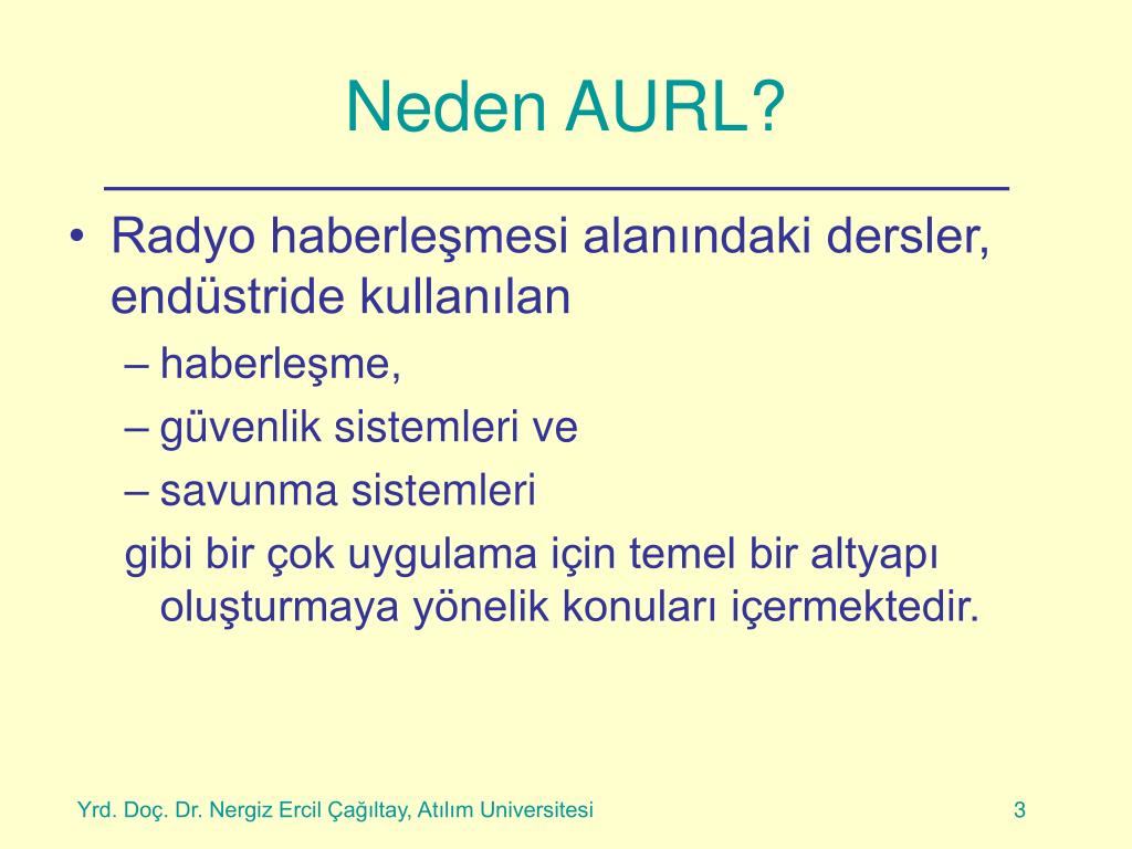 PPT - AVRUPA UZAKTAN RADYO LABORATUVARI AURL PowerPoint Presentation ...