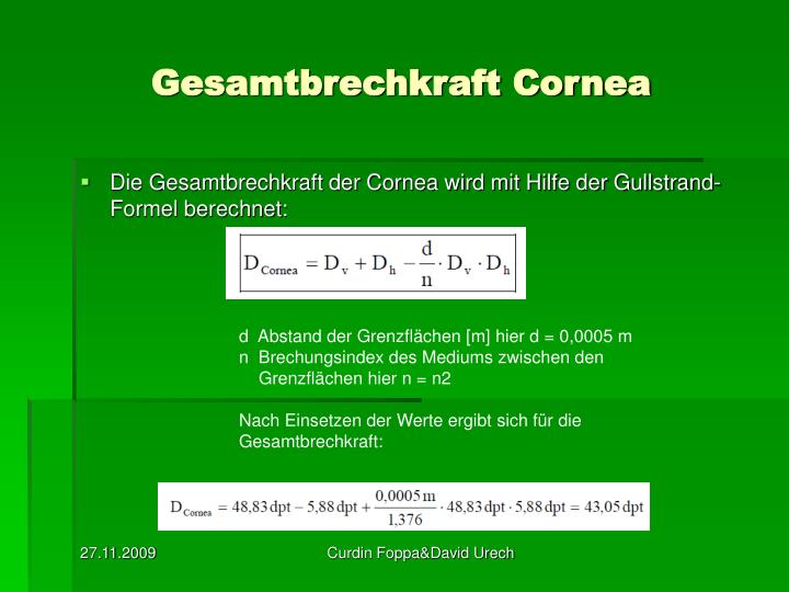 PPT - Das menschliche Auge und seine optischen Systeme PowerPoint ...
