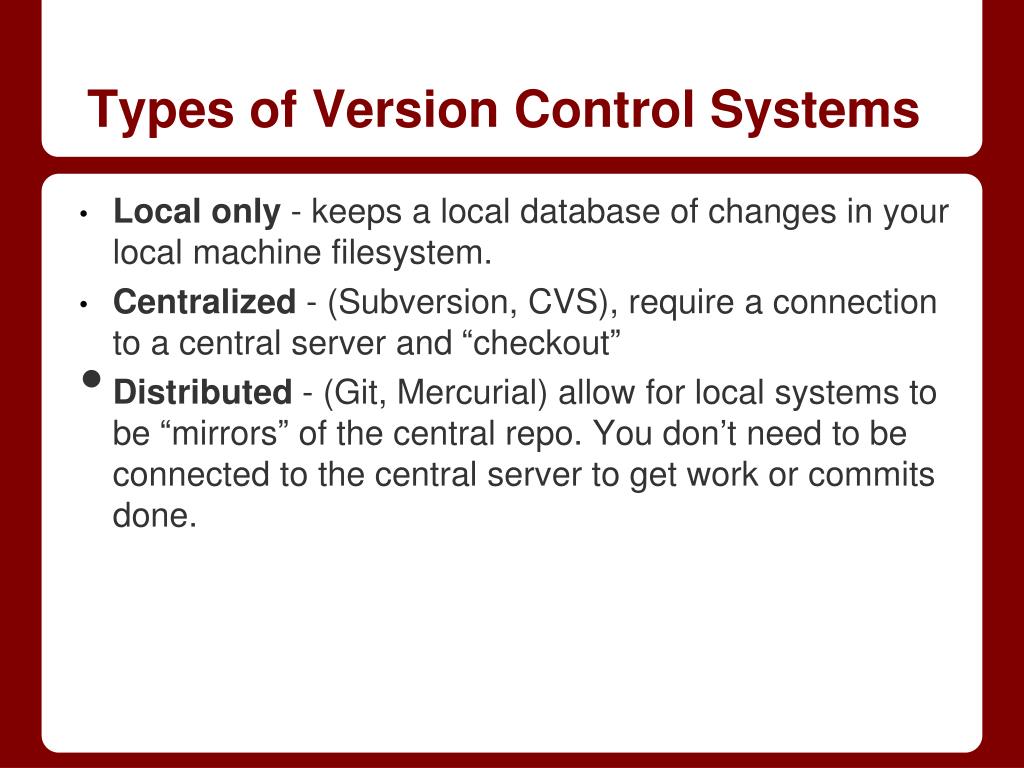 PPT Git Get It Done Right Practical Applied Version Control For