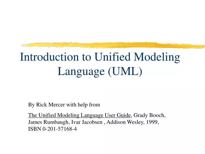 Ppt Introduction To Unified Modeling Language Uml Powerpoint Presentation Id 3962720