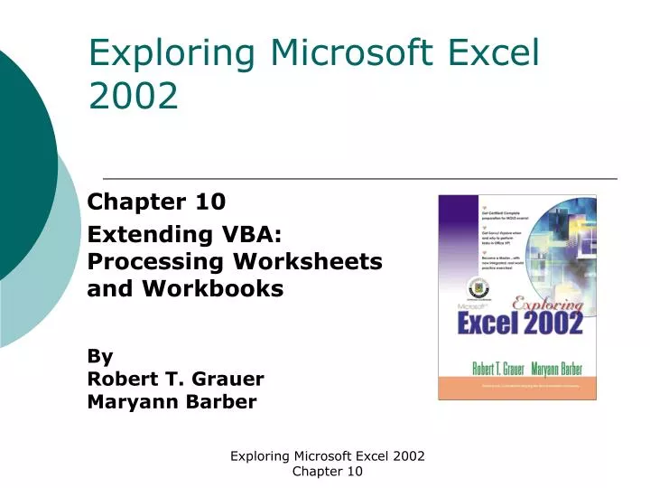 PPT - Exploring Microsoft Excel 2002 PowerPoint Presentation, free ...