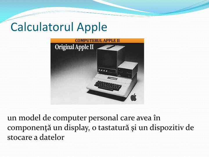 PPT - ISTORIA CALCULATOARELOR PowerPoint Presentation - ID:3963475