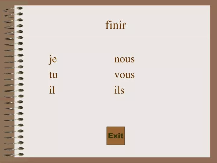 PPT - finir PowerPoint Presentation, free download - ID:3963947