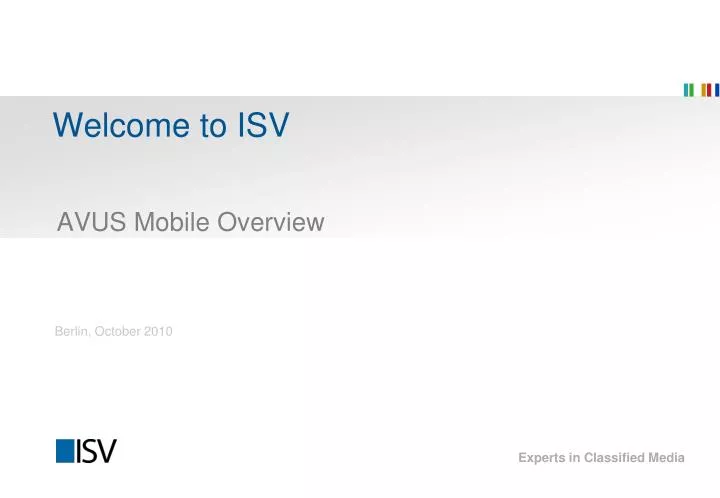 PPT - Welcome to ISV PowerPoint Presentation, free download - ID:3964308 PPT - Welcome to ISV PowerPoint Presentation, free download - ID:3964308