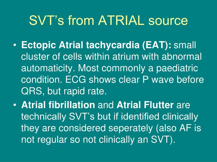 PPT - SupraVentricular Tachycardia (SVT) PowerPoint Presentation - ID ...