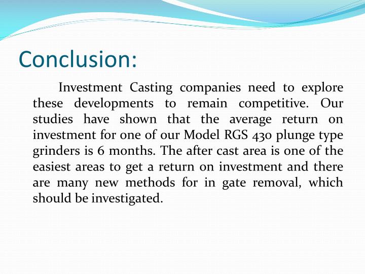 PPT - A SEMINAR REPORT ON INVESTMENT CASTING PowerPoint Presentation ...