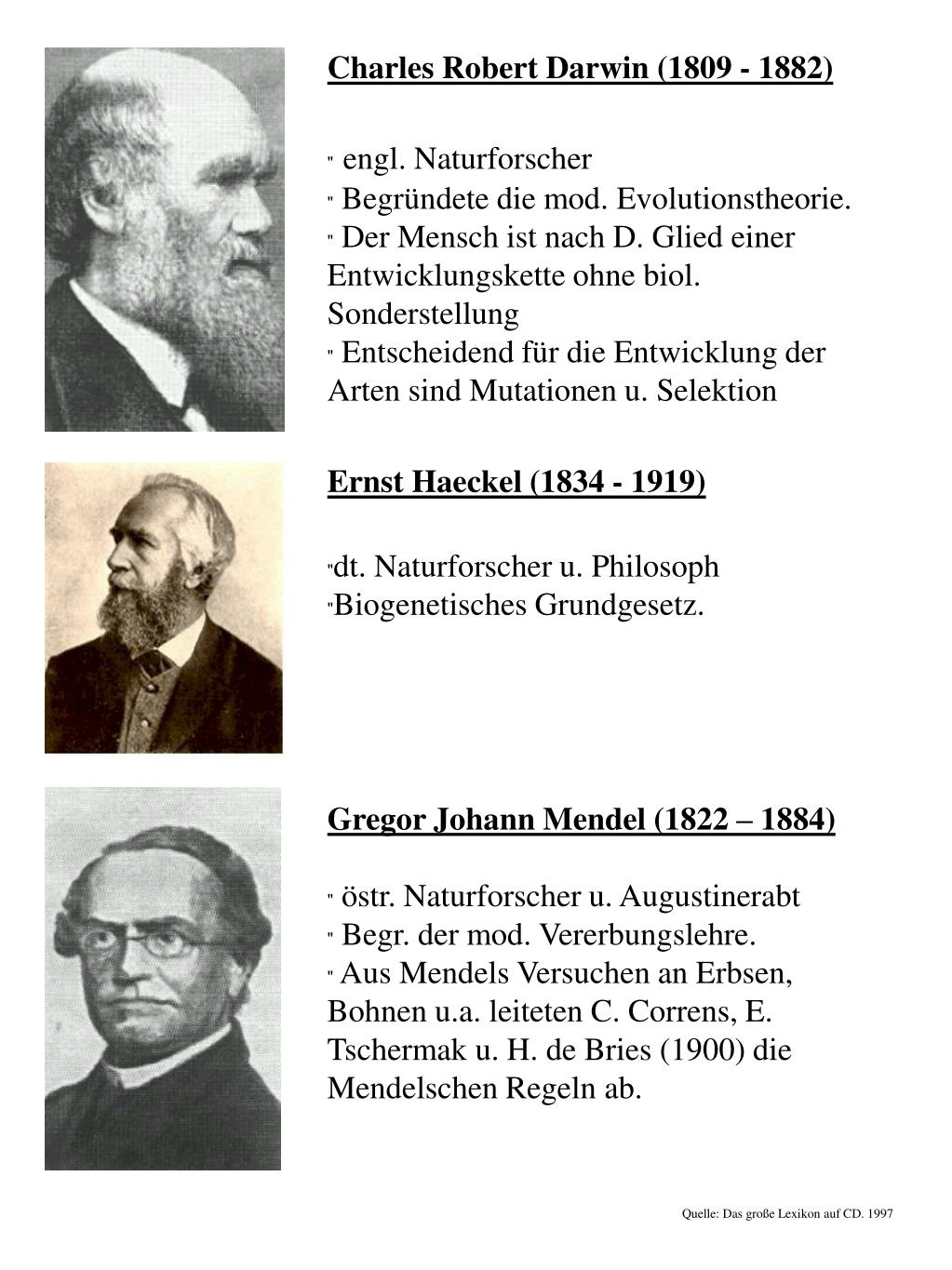 PPT - Charles Robert Darwin (1809 - 1882) engl. Naturforscher ...