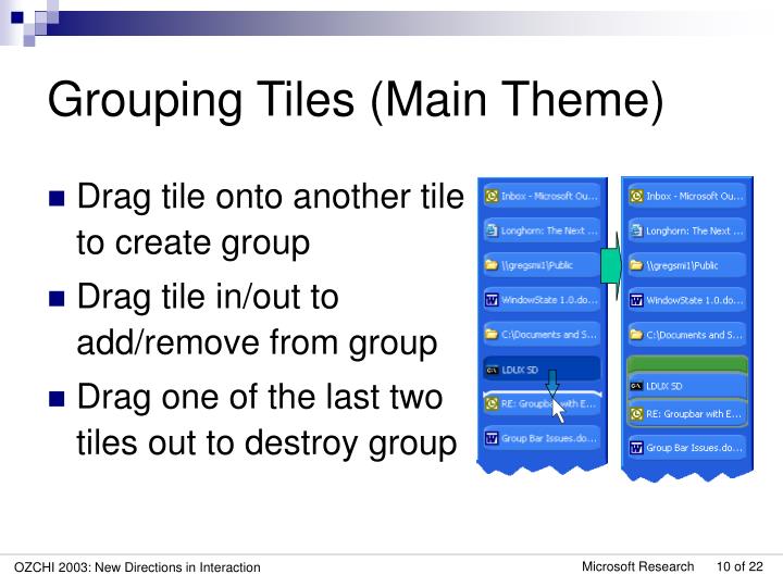 PPT - GroupBar: The TaskBar Evolved PowerPoint Presentation - ID:3967547