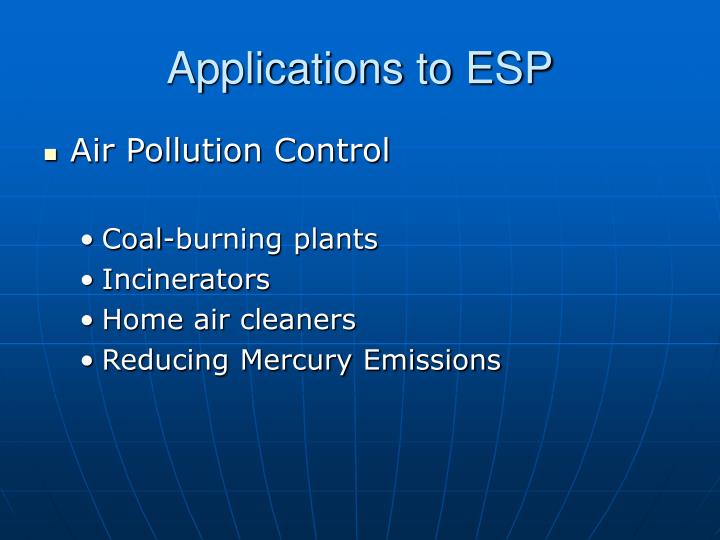 PPT - Electrostatic Precipitators: Clean Air Technology PowerPoint ...