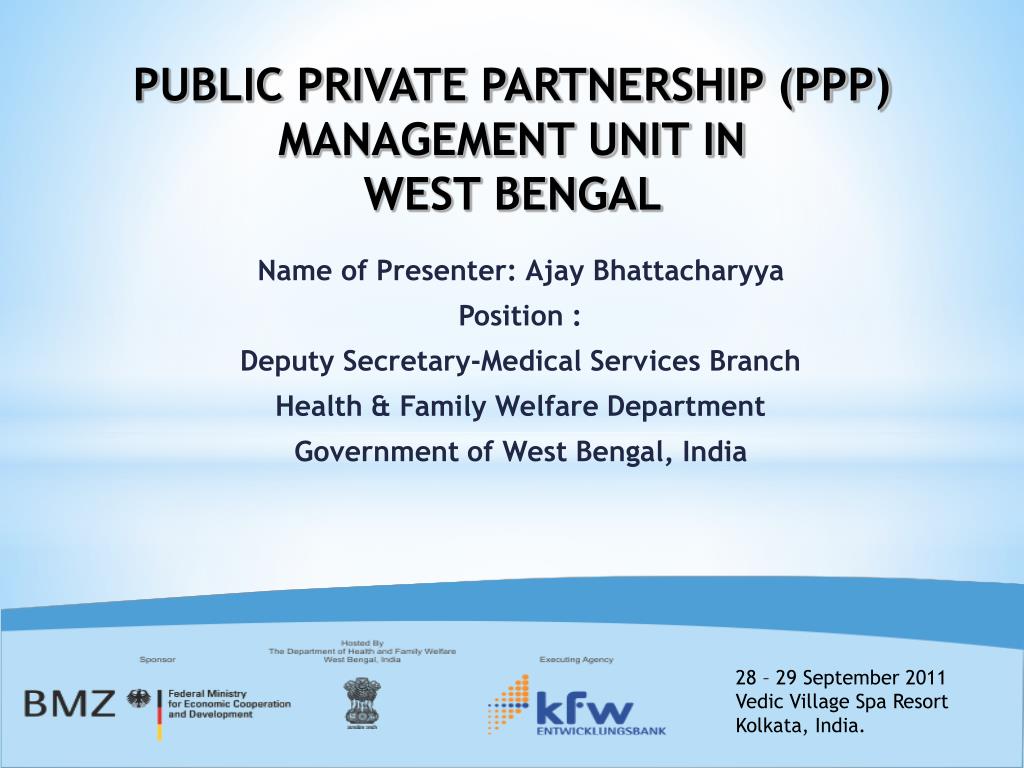 PPT - Advancing Healthcare Through Public-Private Partnerships ...