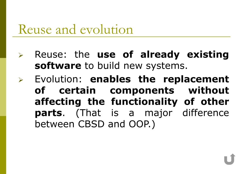 Ppt Basic Concepts Of Component Based Software Development Cbsd Powerpoint Presentation Id