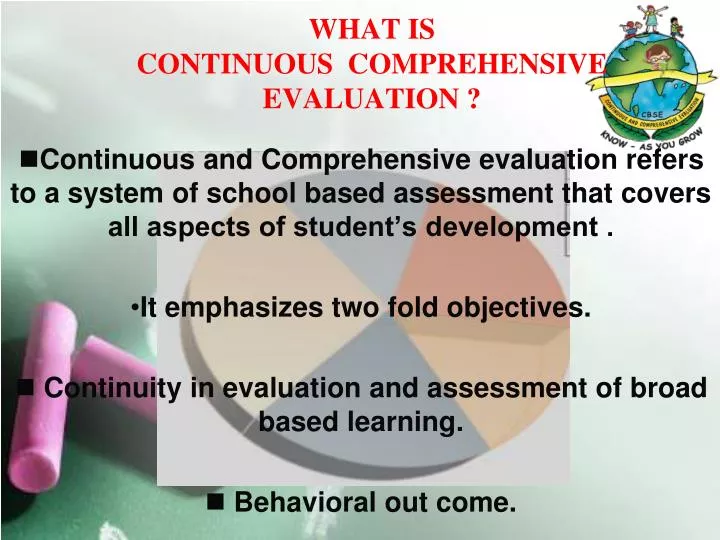 PPT - WHAT IS CONTINUOUS COMPREHENSIVE EVALUATION ? PowerPoint ...