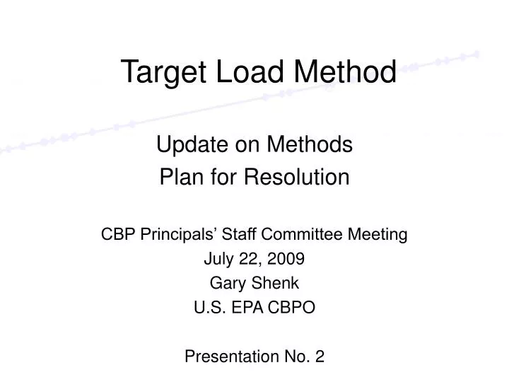 PPT - Target Load Method PowerPoint Presentation, free download - ID ...