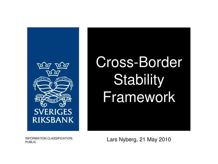 PPT - Cross-Border Stability Framework PowerPoint Presentation, free ...