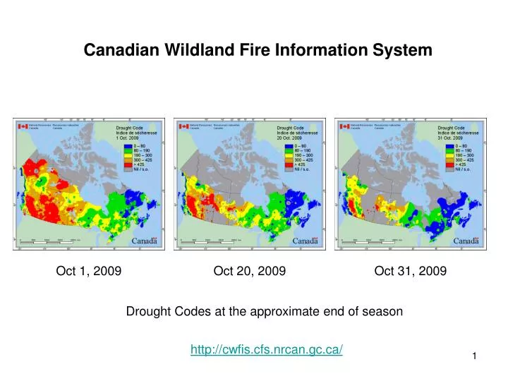 PPT - Canadian Wildland Fire Information System PowerPoint Presentation ...