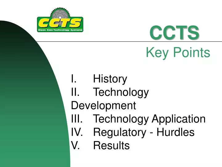 PPT - CCTS PowerPoint Presentation, free download - ID:3973079