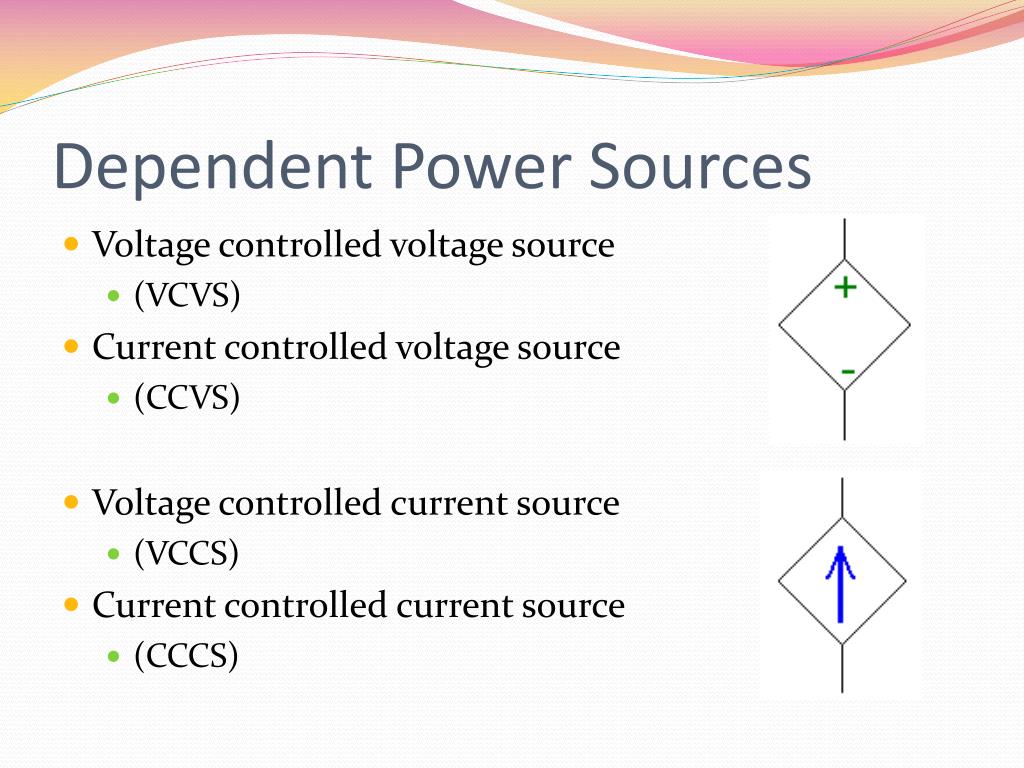 Dependent Source In Circuit Dependent Source In Circuit