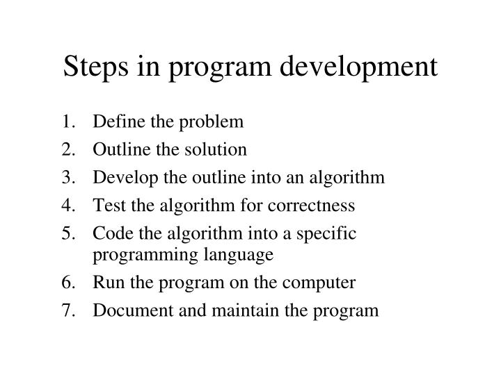 PPT - Lecture1: Introduction to Programming and Problem Solving ...