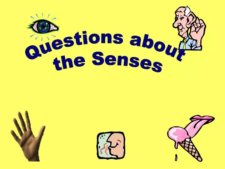 PPT - Questions about the Senses PowerPoint Presentation, free download ...
